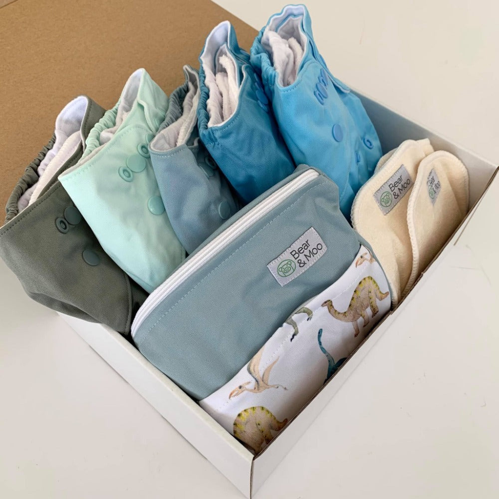 Bear & Moo Gift Let's Get Started Gift Box