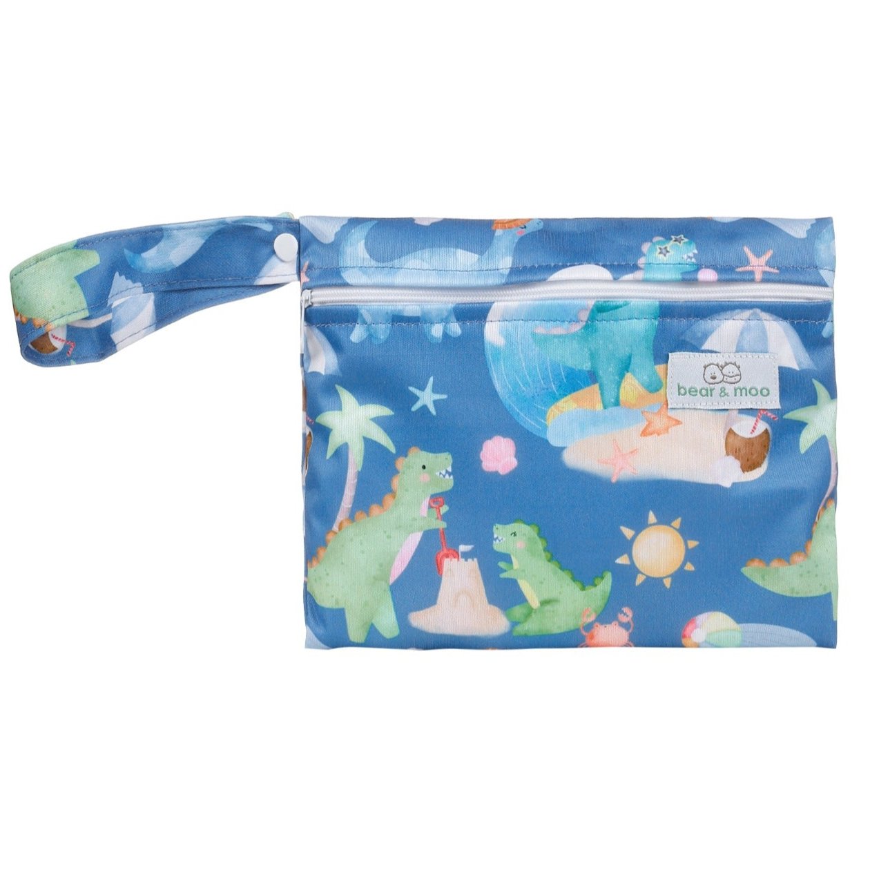 Bear & Moo Mini Wet Bags | Wipes Bag | Waterproof Pouch