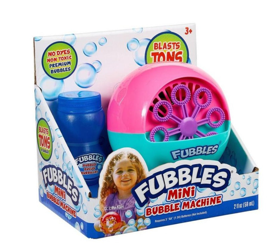Fubbles Mini Bubble Machine Bear Moo